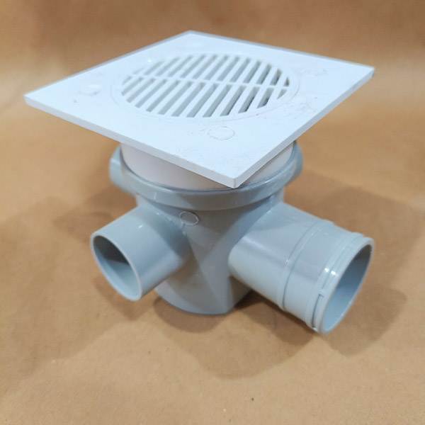 Pvc Four-Way Floor Trap - Clone Supplies